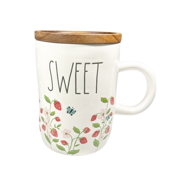 Rae Dunn | Dining | New Rae Dunn Sweet Strawberry Design Double Sided ...